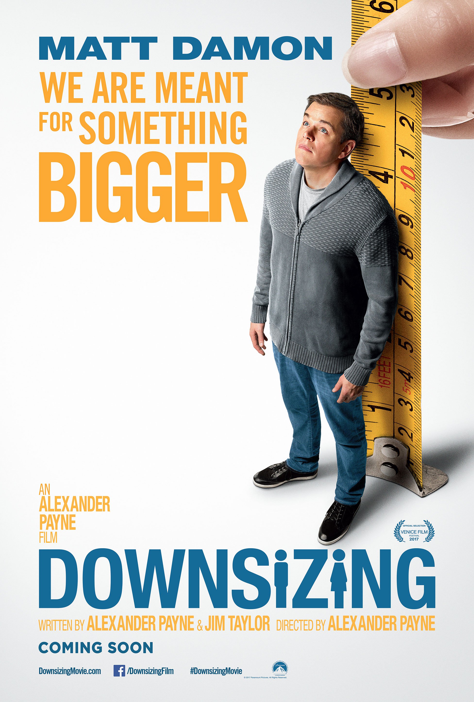 REVIEW: “DOWNSIZING” (2017) Paramount Pictures | Peggy at the Movies