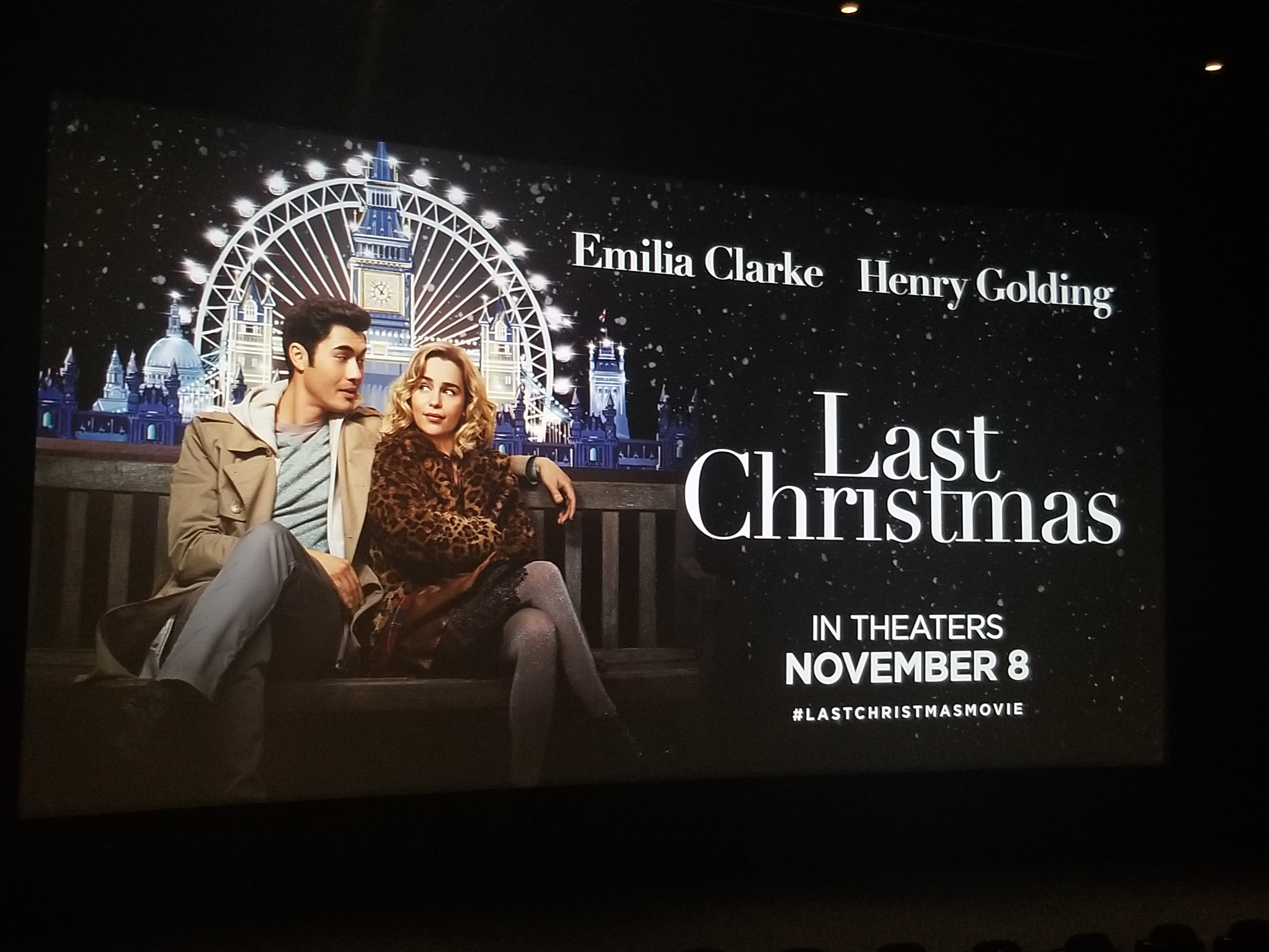 REVIEW: “LAST CHRISTMAS” (2019) Universal | Peggy at the Movies