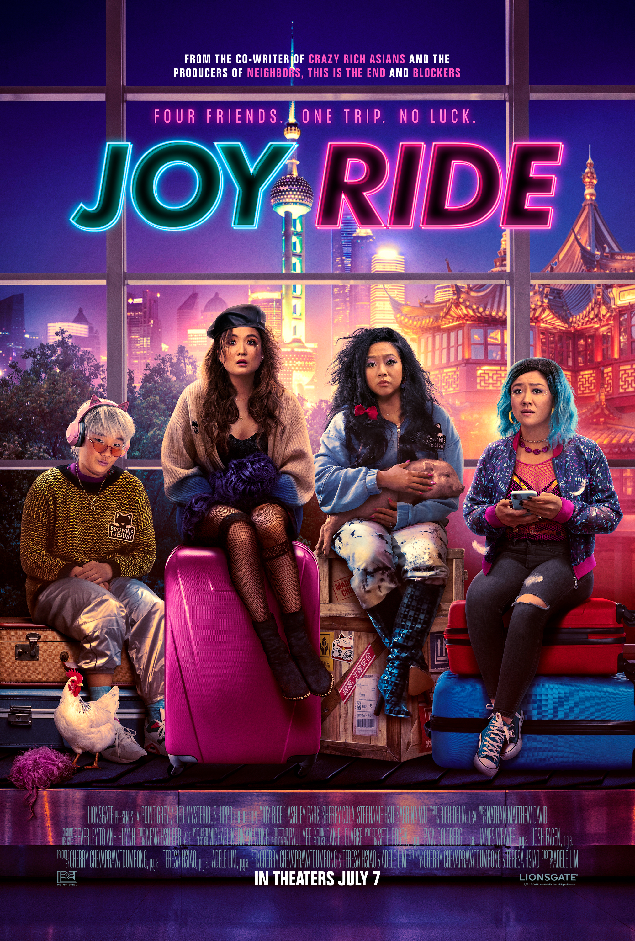 REVIEW: “JOY RIDE” (2023) LIONSGATE | Peggy at the Movies